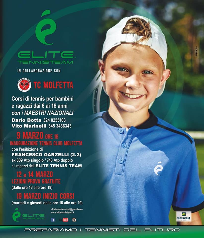 Quindici Molfetta - Oggi pomeriggio al Tennis Club Molfetta (Stadio P ... Quindici Molfetta - Oggi pomeriggio al Tennis Club Molfetta (Stadio P ...